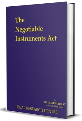 Petiwala Books. The Negotiable Instruments Act, 1881