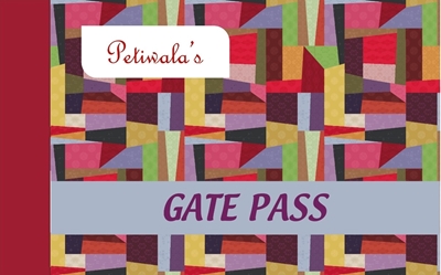Petiwala Books. Gate Pass Book
