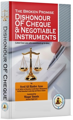 Petiwala Books. Dishonour of Cheques & Negotiable Instruments